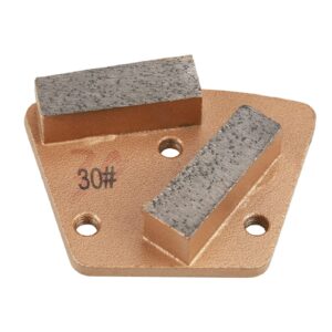 trapezoid diamond floor grinding disc, concrete grinder diamond polishing pads stone polishing kit granite polishing pads sanding pads grit 30