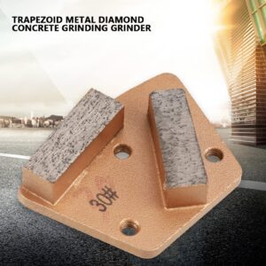 Trapezoid Diamond Floor Grinding Disc, Concrete Grinder Diamond Polishing Pads Stone Polishing Kit Granite Polishing Pads Sanding Pads Grit 30