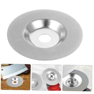 Mobestech 5pcs Angle Whetstone Wheel Angle Sanding Disc Stump Remover Grind Wheel Flap Disc Wool Felt Polishing Wheel Diamond Cutting Machine Multipurpose