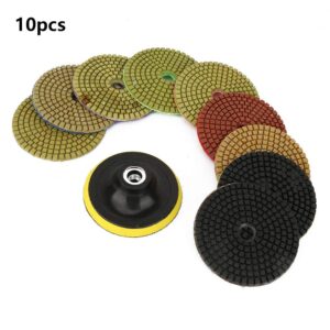 Jadeshay Diamond Grinding Disc 10pcs Round Diamond Grinding Cup Wheel Grinder Disc Tool Set Diameter 100mm