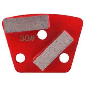 sluffs diamond grinding disc pad,3pcs trapezoid diamond floor grinding pad disc grit metal bond scraper