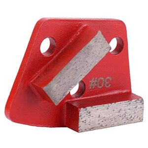 Sluffs Diamond Grinding Disc Pad,3PCS Trapezoid Diamond Floor Grinding Pad Disc Grit Metal Bond Scraper