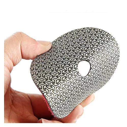 Polishing Pad 6 Inch 150mm Electroplated Diamond Grinding Disc Marble Tile Rock Plate Glass Edge Stone Grinding Chamfer Abrasive Polishing Pad Polish Pad Kit (Color : 100, Size : 6 inch 150mm)