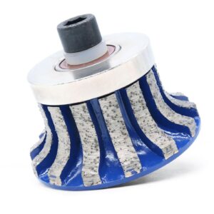 A20 Diamond Grinding Wheel Edge Profile Router Bit Metal Segments For Stone Marble Granite Grinding Disc