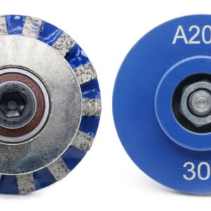 A20 Diamond Grinding Wheel Edge Profile Router Bit Metal Segments For Stone Marble Granite Grinding Disc