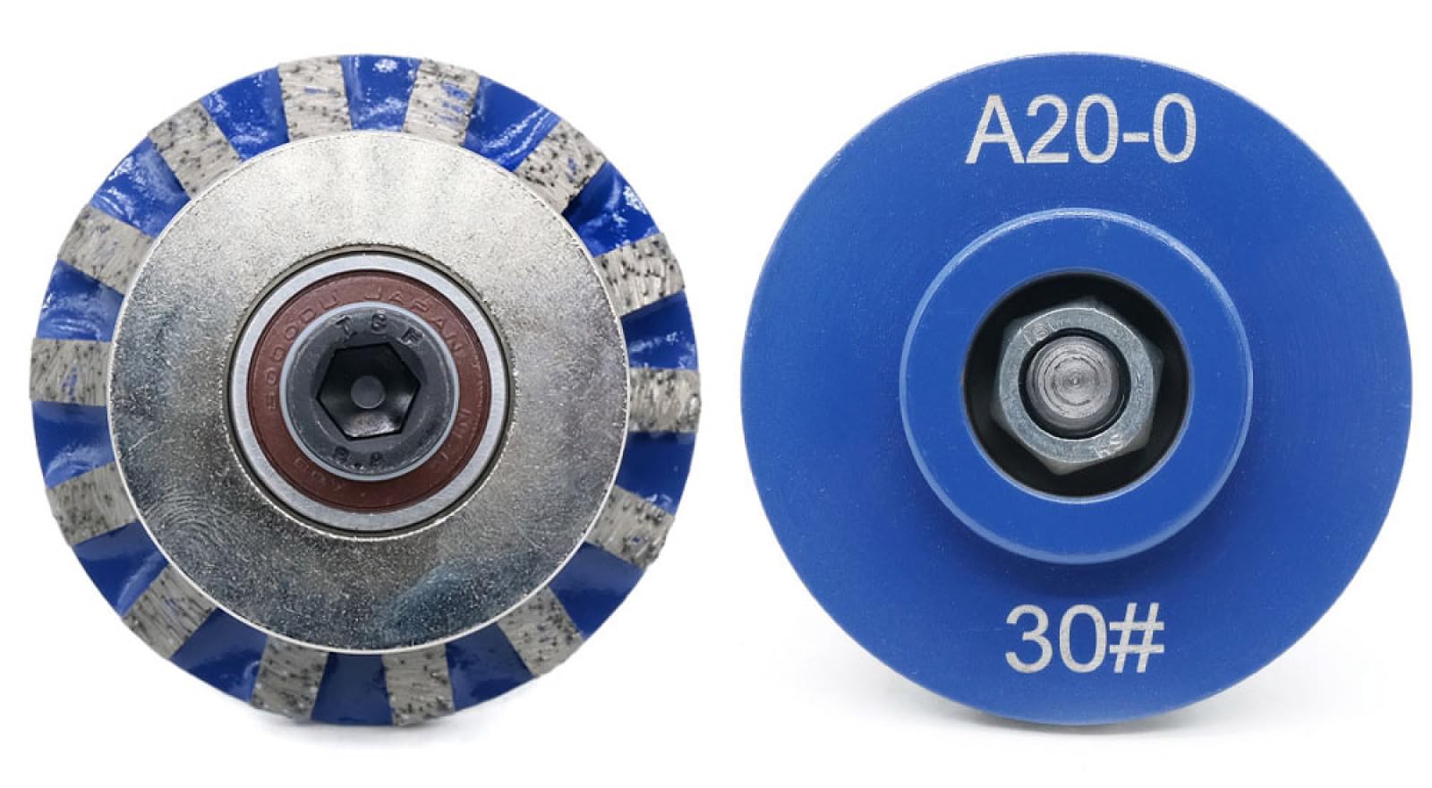 A20 Diamond Grinding Wheel Edge Profile Router Bit Metal Segments For Stone Marble Granite Grinding Disc