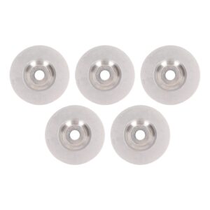 5pcs diamond grinding cup wheel,vacuum brazed grinding disc for granite marble iron steel masonry 800 grit 4in