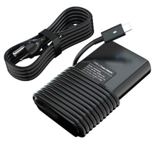 65w 45w usb-c laptop charger for dell latitude 5520 5420 5320 7410 7420 7430 5290 5430 xps 13 9250 9350 9360 9380 9370 9300 9310 chromebook 3100 3400 5190 type c adapter power supply cord