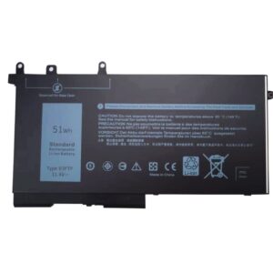 51wh 93ftf laptop battery for dell latitude 5280 5480 5580 5590 5490 5288 5290 5290 5488 5495 e5280 e5480 e5580 e5490 e5590 e5480 e5290 e5591 precision 15 3520 3530 d4cmt 83xpc 4yfvg 3dddg