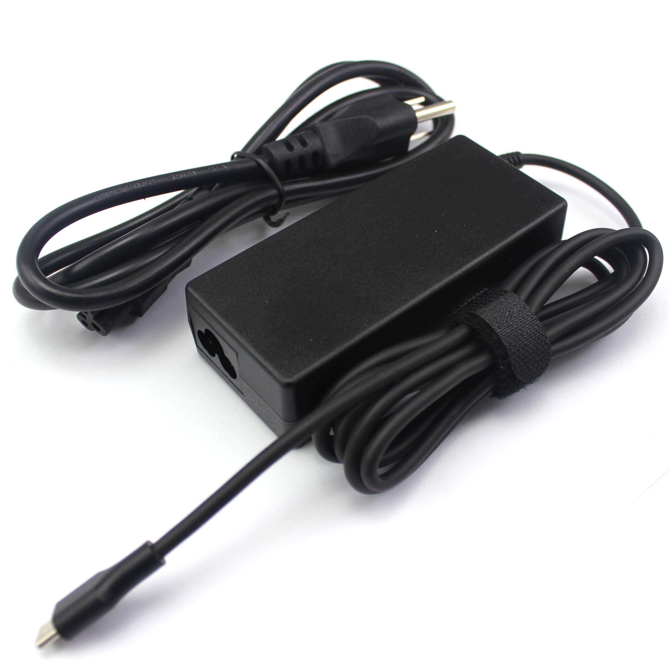 65W 45W USB-C Laptop Charger AC Adapter for Chromebook 11 13 14 3100 3400 5190 3380 7486 2-in-1 XPS 12 9250 XPS 13 9350 9360 9365 9370 9380 Latitude 7370 7280 7480 5480 7275 5290