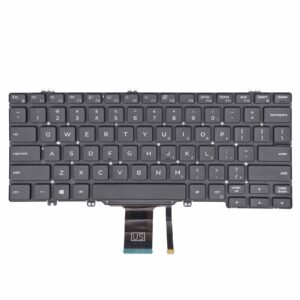 TLBTEK Backlight Keyboard Replacement Compatible with Dell Latitude 5280 5288 5289 5290 7280 7290 7380 7389 7390 E5280 E5288 E5289 E5290 E7280 E7290 E7380 E7389 E7390 Series Laptop