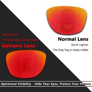 Galvanic Replacement Lenses for BOSE Tempo Sunglasses - Chrome + Black Polarized - Combo Pack