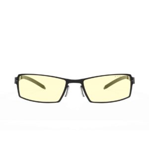 GUNNAR - Premium Gaming and Computer Glasses - Blocks 65% Blue Light - SheaDog, Onyx, Amber Tint