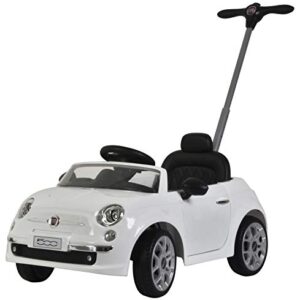 Fiat push car White