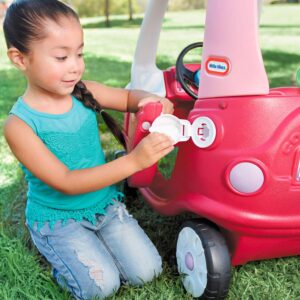 Little Tikes Princess Cozy Coupe, Princess Coupe Colorful, 33.5 Inch