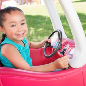 Little Tikes Princess Cozy Coupe, Princess Coupe Colorful, 33.5 Inch