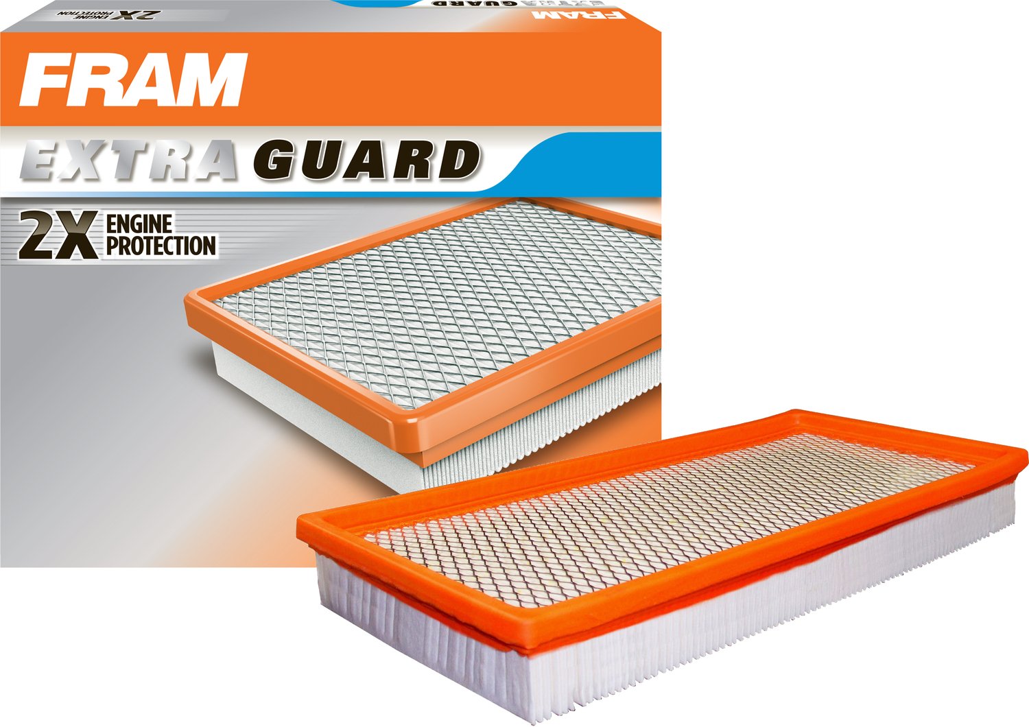 FRAM Extra Guard Engine Air Filter Replacement, Easy Install w/Advanced Engine Protection and Optimal Performance, CA3901 for Select Chevrolet, Dodge, Jeep and Mitsubishi Vehicles