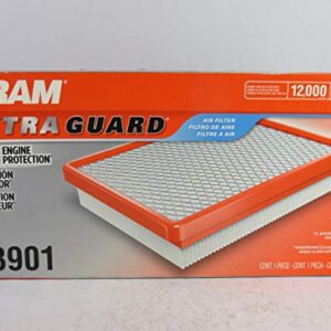 FRAM Extra Guard Engine Air Filter Replacement, Easy Install w/Advanced Engine Protection and Optimal Performance, CA3901 for Select Chevrolet, Dodge, Jeep and Mitsubishi Vehicles