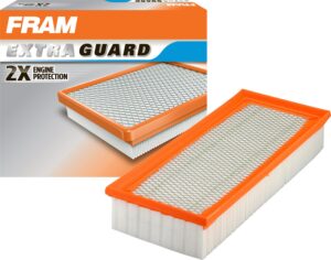 fram extra guard ca10349 replacement engine air filter for select 2007-2013 nissan altima (2.5l), provides up to 12 months or 12,000 miles filter protection