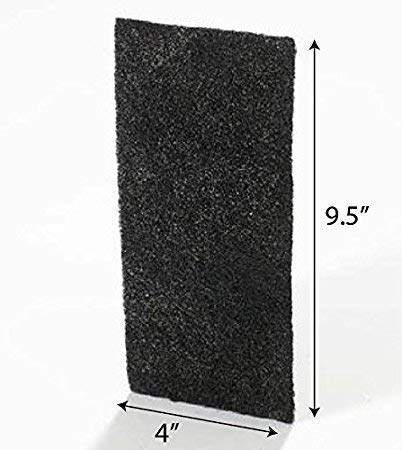 Nispira Total Air True HEPA Air Filter Replacement Carbon Compatible with Holmes AER1 Total Air Purifier HAPF30AT - 1.37” x 10” x 4.62” (2 HEPA Filters + 4 Carbon Filters)