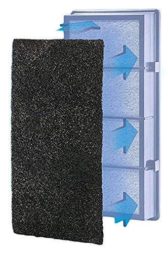 Nispira Total Air True HEPA Air Filter Replacement Carbon Compatible with Holmes AER1 Total Air Purifier HAPF30AT - 1.37” x 10” x 4.62” (2 HEPA Filters + 4 Carbon Filters)