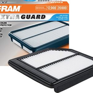 FRAM Extra Guard CA10165 Replacement Engine Air Filter for 2006-2011 Honda Civic (1.8L) Model, Provides Up to 12 Months or 12,000 Miles Filter Protection