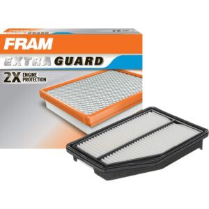 fram extra guard ca11945 replacement engine air filter for select 2015-2016 honda cr-v (2.4l), provides up to 12 months or 12,000 miles filter protection