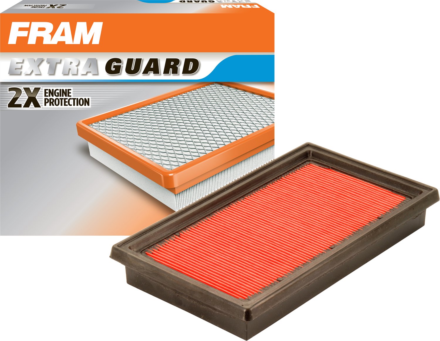 FRAM Extra Guard CA10234 Replacement Engine Air Filter for Select Nissan, Infiniti and Chevrolet Models, Provides Up to 12 Months or 12,000 Miles Filter Protection