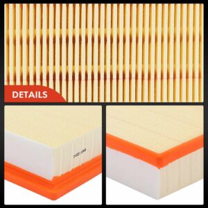 A-Premium Engine Air Filter Compatible with Chevrolet Sonic 2012-2020, 1.4L 1.8L, Flexible Panel, Replace# 96950990