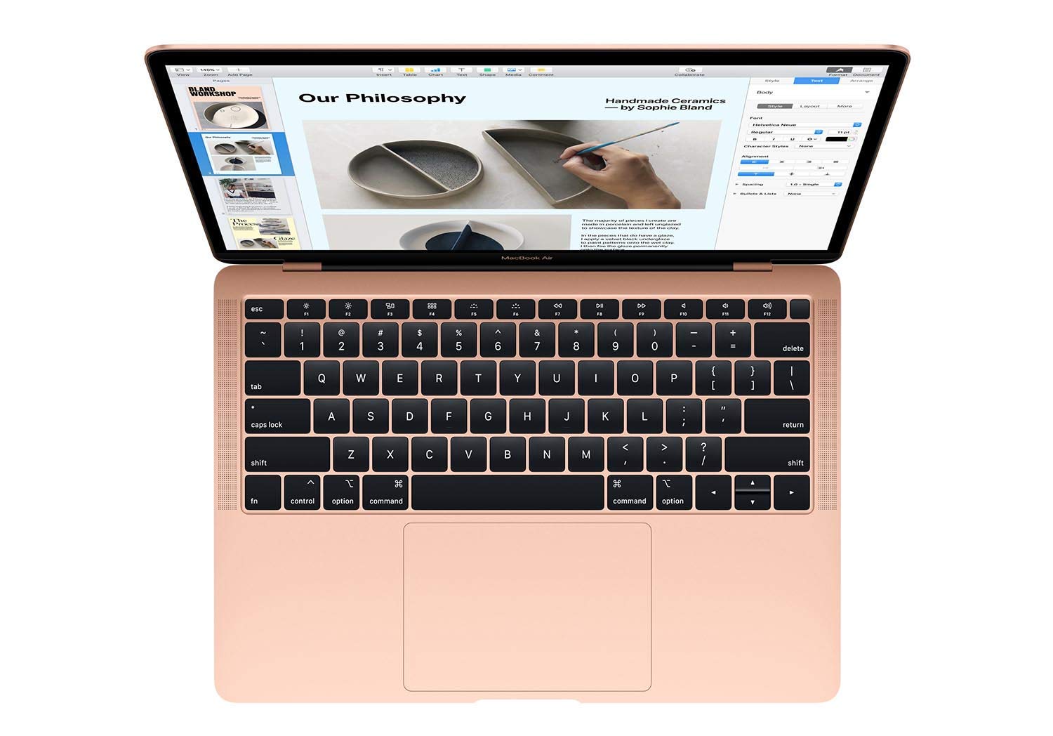 Late 2018 Apple MacBook Air with 1.6GHz Intel Core i5 (13.3 in, 8GB RAM, 512GB SSD) Gold (Renewed)