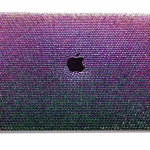 Teazgopx Bling Diamond MacBook Air 13 inch Case 2022 2021 2020 2019 2018 Release M1 A2337 A2179 A1932 Touch ID,Glitter Sparkle Rhinestone Case Fashion Luxury Shiny Crystal Hard Shell for Women Girls