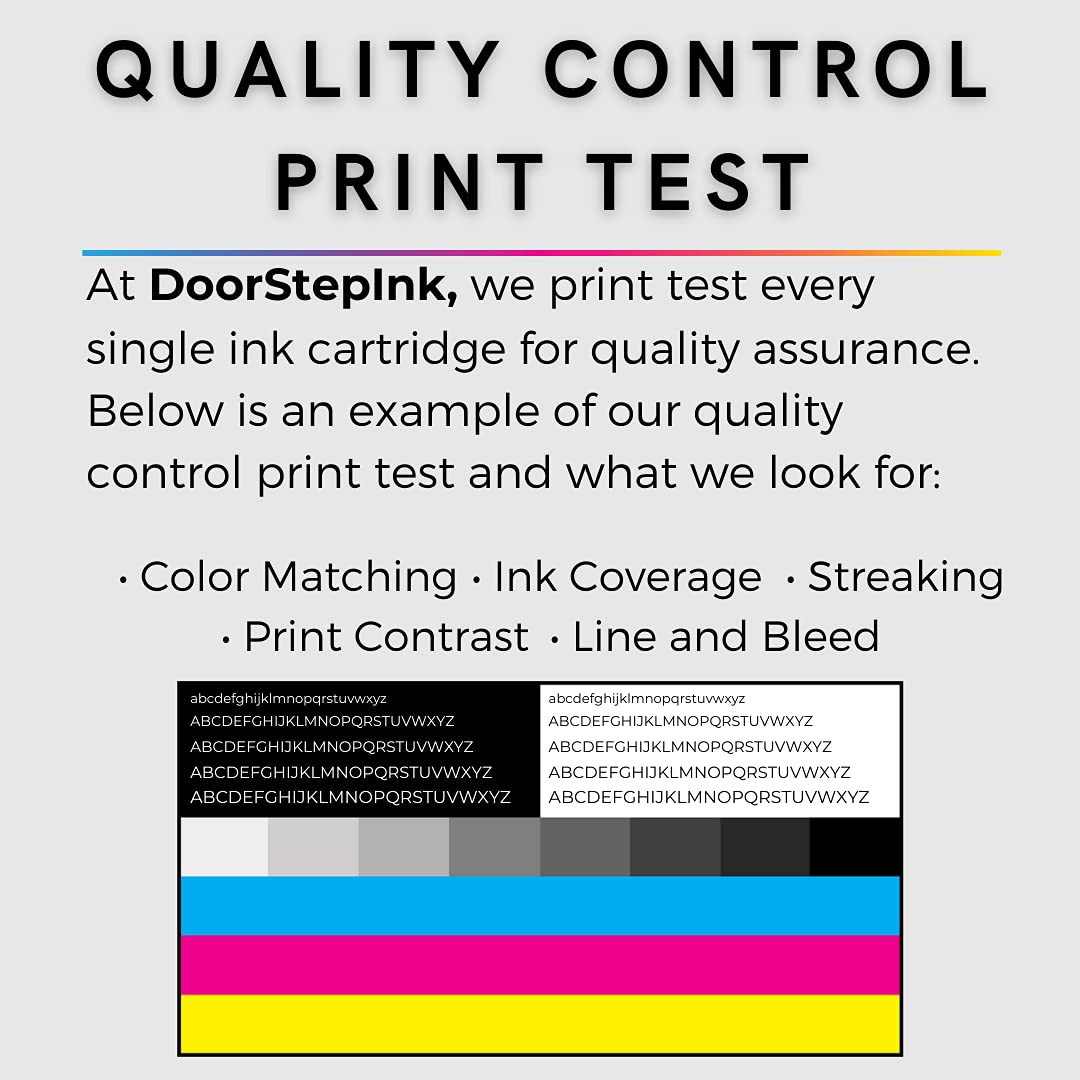 DoorStepInk Remanufactured in The USA Ink Cartridge Replacements for HP 57 1 Color C6657 for HP Deskjet 450 5150 5550 5650 OfficeJet 4110 4215 5505 Photosmart 7150 7260 7350 PSC 1110 1118 1200