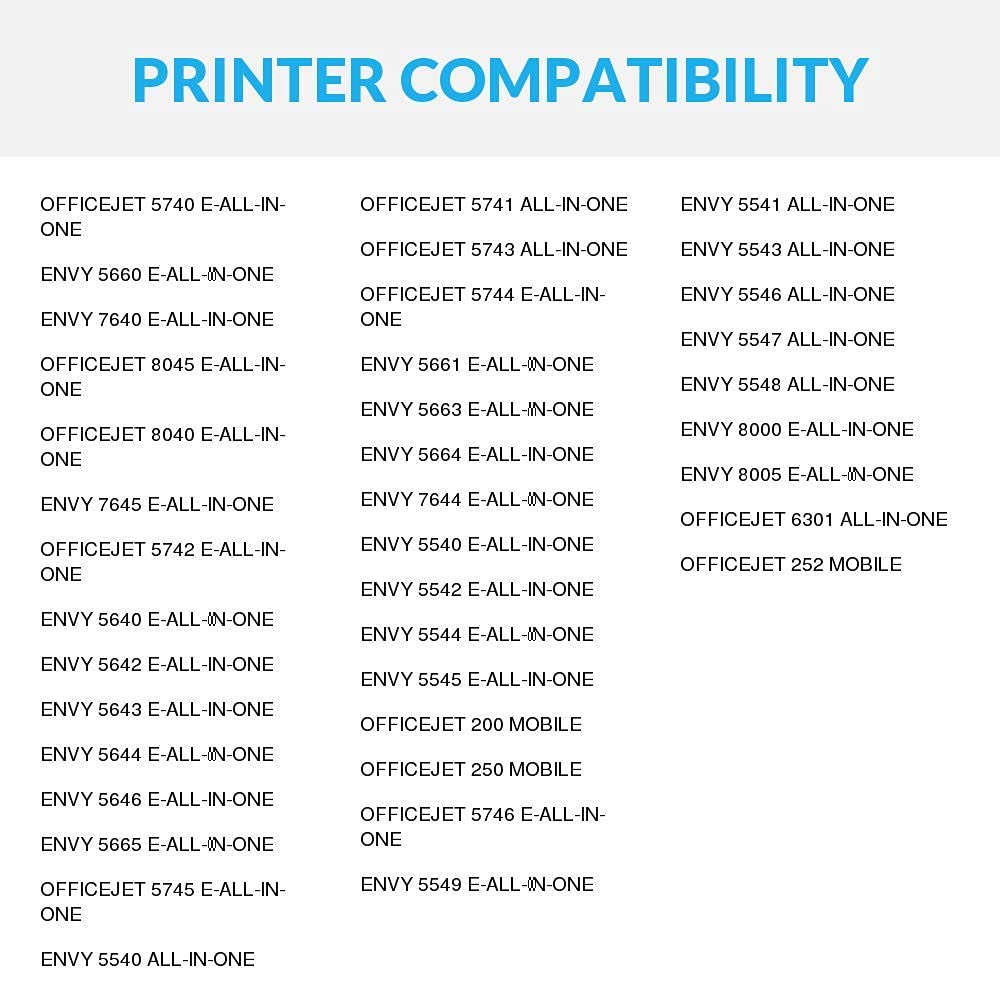 SPEEDYINKS Remanufactured Ink Cartridge Replacement for HP 62XL 62 XL C2P05AN High Yield to use with HP Envy 7640 5660 5545 7644 7645 OfficeJet 5740 5746 Series Printer (2 Black, 1 Tri-Color, 3-Pack)