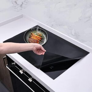 u´re made 4 cooking - large induction cooktop protector mat 28.34" x 20.47", magnetic electric stove cover antistrike/antiscratch glass top stove cover. max temperature resistance 425℉.