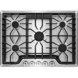 frigidaire fggc3047qs gallery 30 gas cooktop in stainless steel