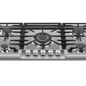 Empava 36 Inch Gas Stove Cooktop 5 Italy Sabaf Sealed Burners NG/LPG Convertible in Stainless Steel