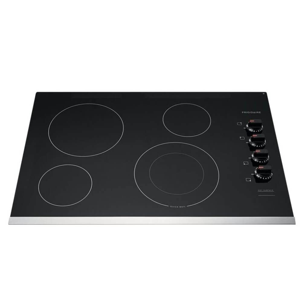 Frigidaire FFEC3025US 30 inch Black 4 Burner Electric Cooktop