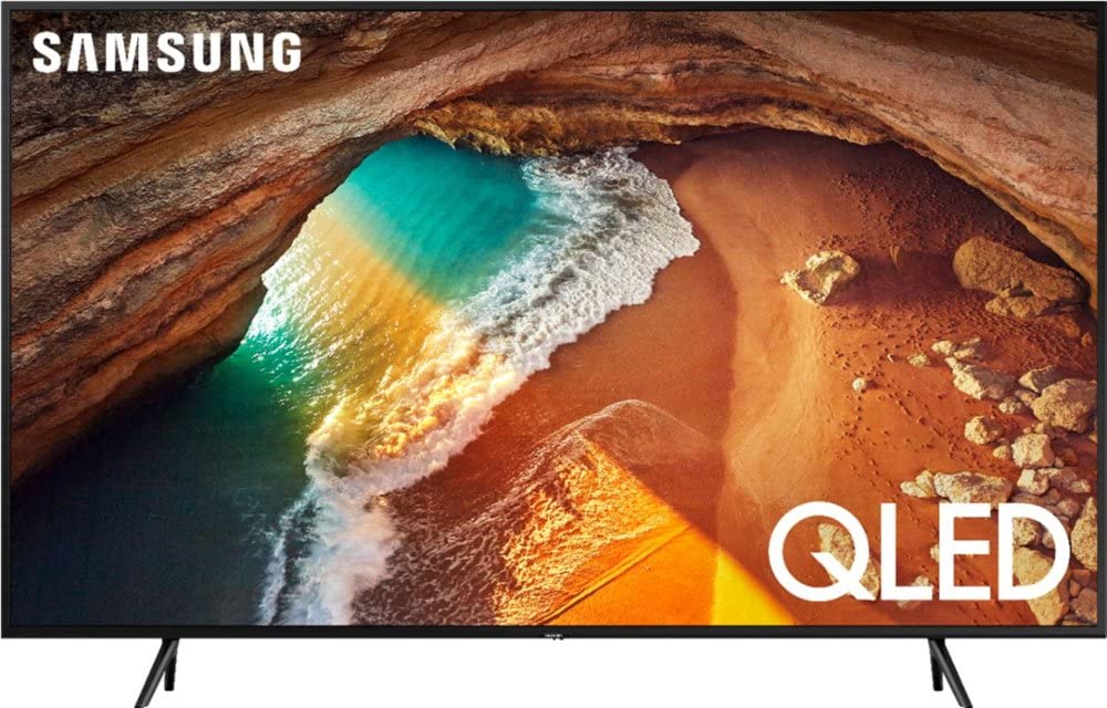 SAMSUNG QN65Q60RAFXZA Flat 65" QLED 4K Q60 Series (2019) Ultra HD Smart TV with HDR and Alexa Compatibility