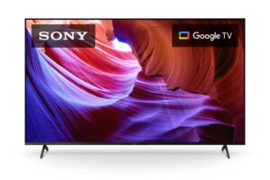 sony 65 inch 4k ultra hd tv x85k series: led smart google tv with dolby vision hdr and native 120hz refresh rate kd65x85k- 2022 model (renewed)