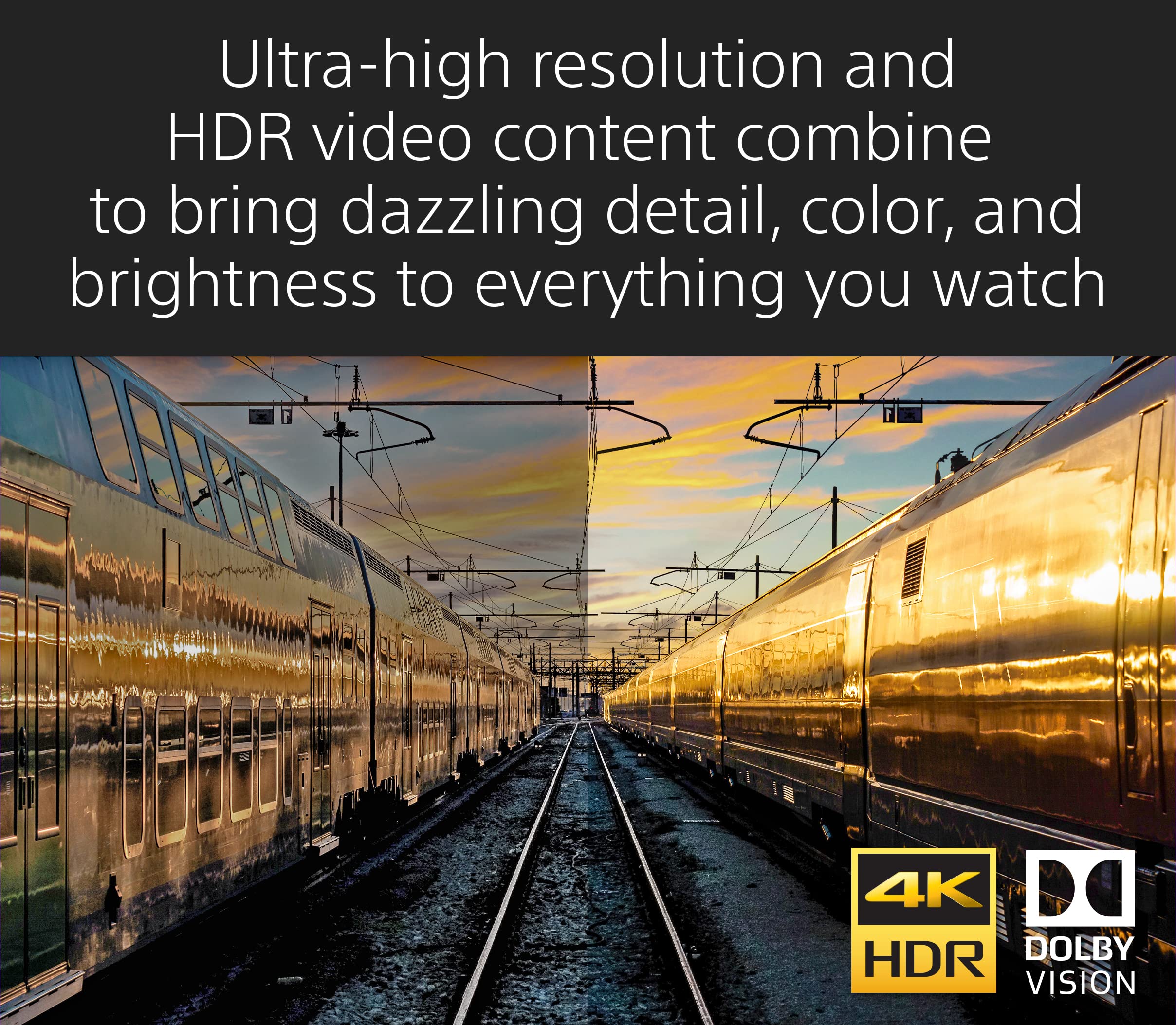 Sony 65 Inch 4K Ultra HD TV X85K Series: LED Smart Google TV with Dolby Vision HDR and Native 120HZ Refresh Rate KD65X85K- 2022 Model (Renewed)