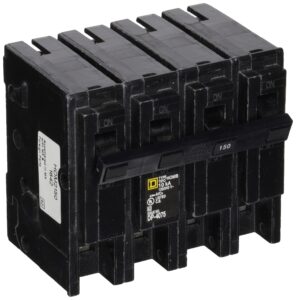 square d - hom2150 homeline 150 amp four-pole circuit breaker,