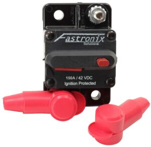 fastronix 150 amp surface mount circuit breaker kit with manual reset