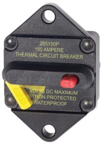 blue sea 7089 150 amp circuit breaker panel mount 285 series