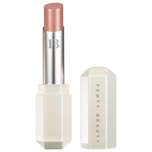 fenty beauty by rihanna slip shine sheer shiny lipstick 04 makeout break