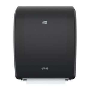 tork electronic paper towel dispenser, black, h80, durable with one-at-a-time dispensing, 771828