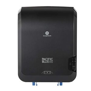 pacific blue ultra water-resistant mechanical touchless paper towel dispenser by gp pro (georgia-pacific), black. 59594, 12.90" w x 9.00" d x 16.00" h