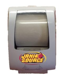 janisource mechanical paper towel dispenser - white (each)