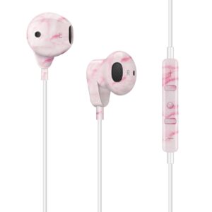 xnmoa wired earbuds for iphone 14/14 pro/ 14 plus / 14 pro max,earbuds headphones compatible with iphone 14/14 pro/ 14 plus / 14 pro max,pink