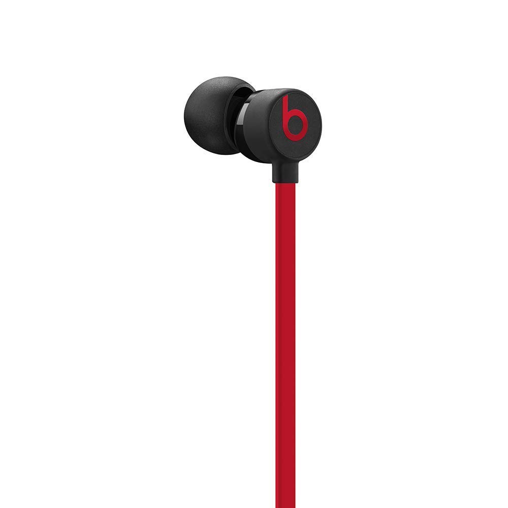 BeatsX Wireless Earphones - Apple W1 Headphone Chip, Class 1 Bluetooth, Black-Red (Renewed)