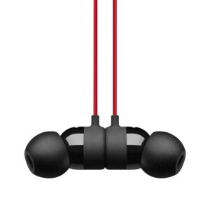 BeatsX Wireless Earphones - Apple W1 Headphone Chip, Class 1 Bluetooth, Black-Red (Renewed)